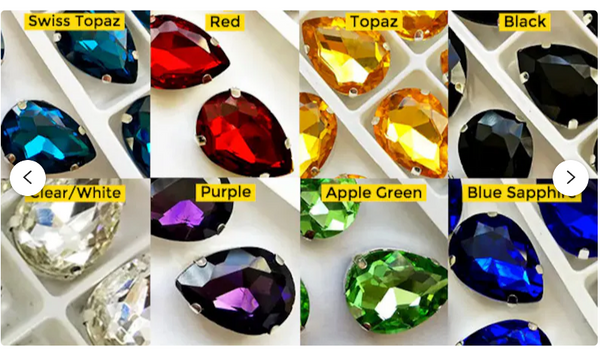 RENAISSANCE WEDDING CROWNS - COLOR OPTIONS- PRICESD FOR 2 PIECES ...