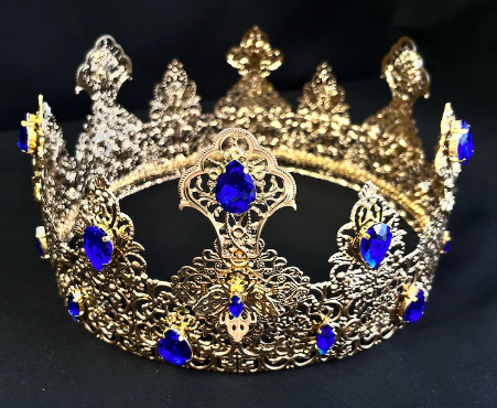 Swashbuckling KING'S CROWN - COLOR OPTIONS – Holly Hardwick Crowns