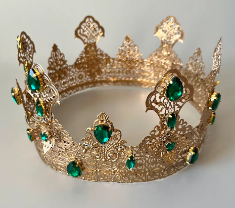Swashbuckling KING'S CROWN - COLOR OPTIONS – Holly Hardwick Crowns