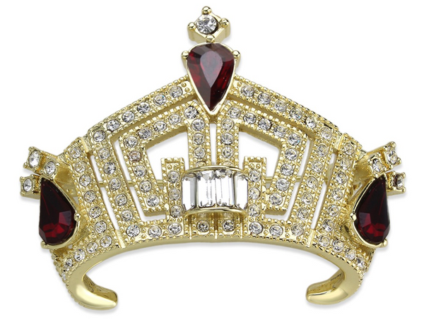 Heather French Gold/Red Crown Pin – Holly Hardwick Crowns