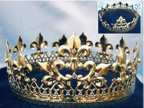Lancaster Crown - Gold or Silver – Holly Hardwick Crowns
