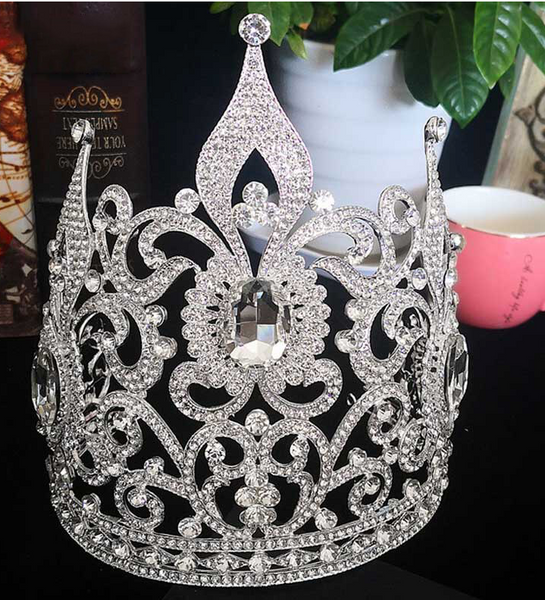 World Winner Tiara - Clear, Topaz, Blue, Red – Holly Hardwick Crowns