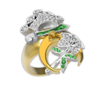 Queen's Jewel Ring – Holly Hardwick Crowns