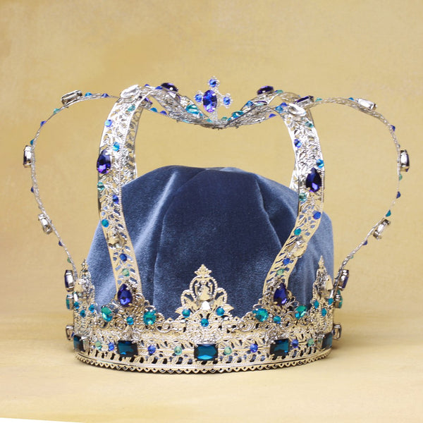 Royal Blue King's Crown – Holly Hardwick Crowns
