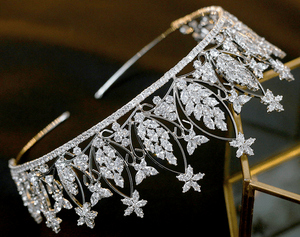 The Charmed CZ Tiara – Holly Hardwick Crowns